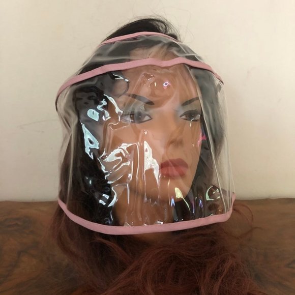 Accessories | Face Shield Mask With Matching Hat Sturdy Washable | Poshmark